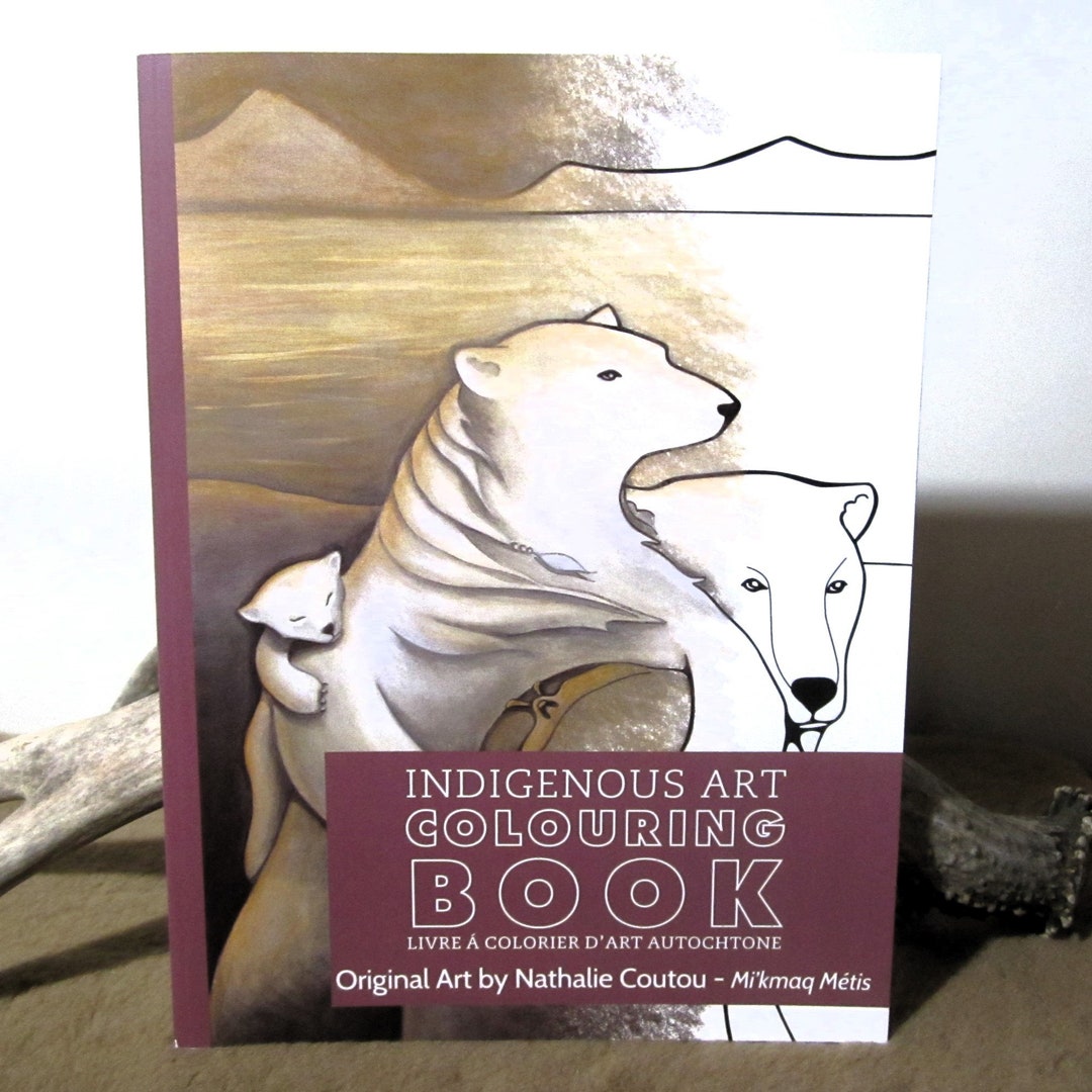 Métis Mi’kmaq First Nations 'northern Keepers' Coloring Book Great ...