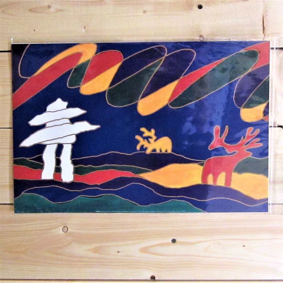 Northern First Nation 'barren Lands' Contemporary Sub Arctic Native ...