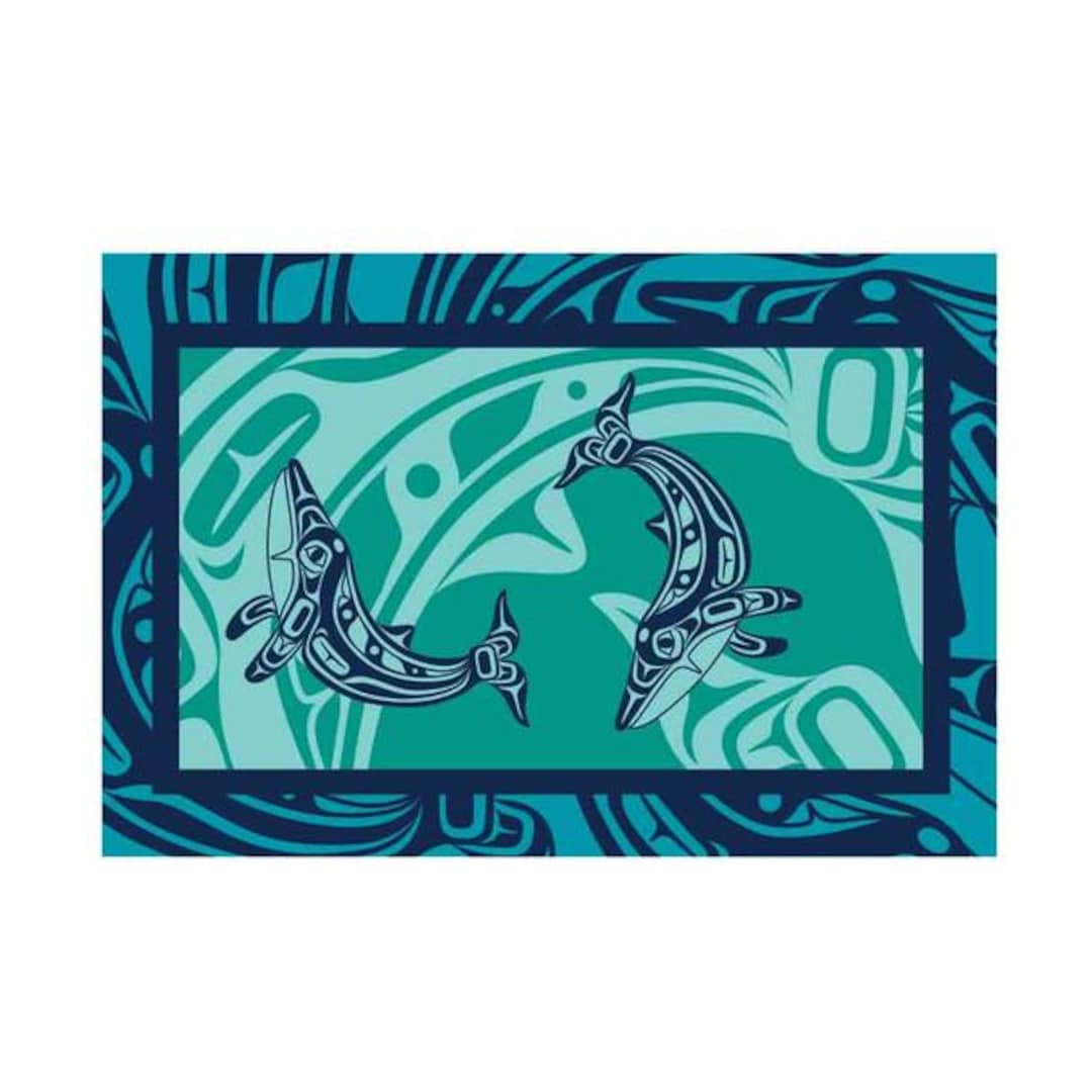 Haida First Nations 'humpback Whale' Pacific North West Coast Native ...