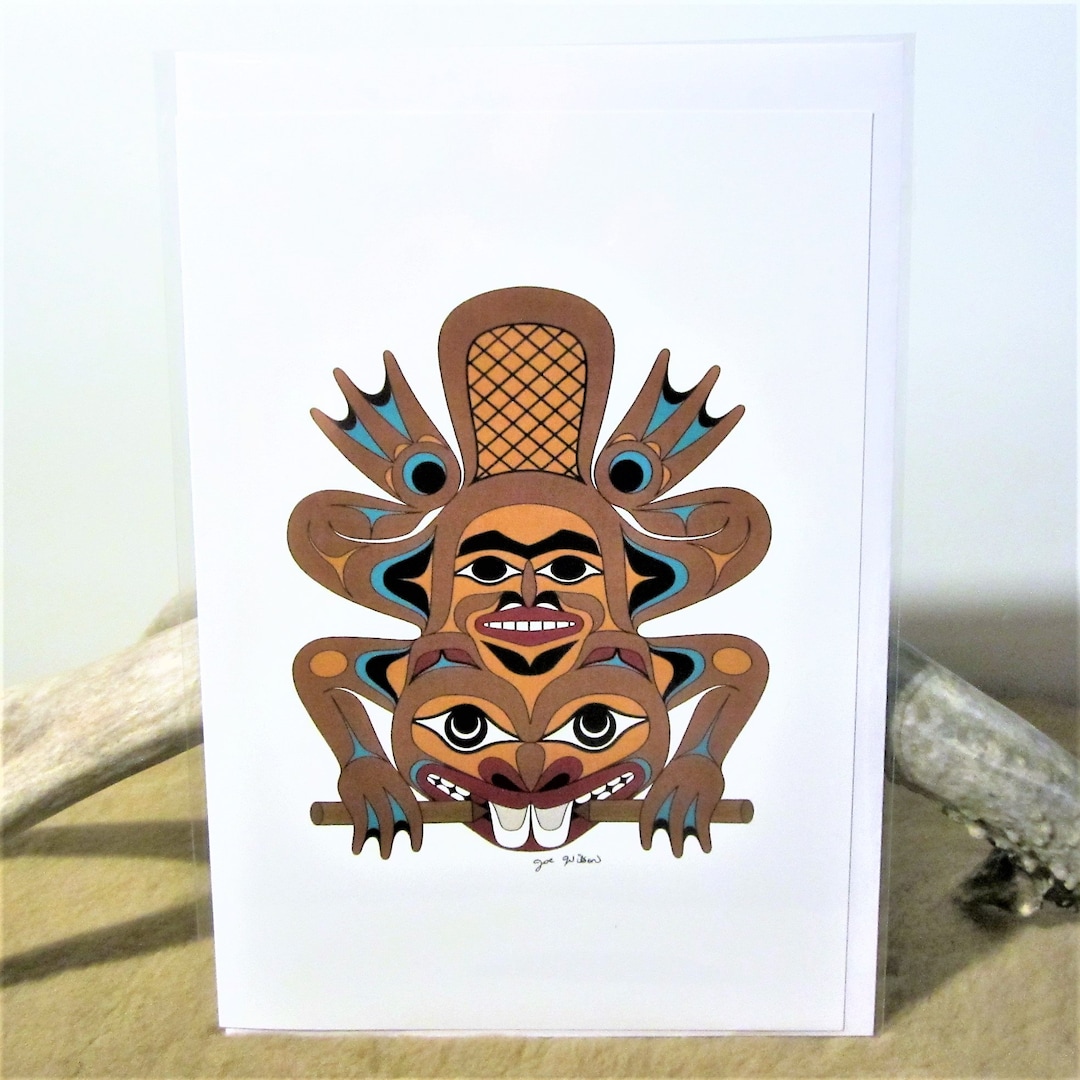 Coast Salish First Nations ''beaver'' Pacific North West Native ...