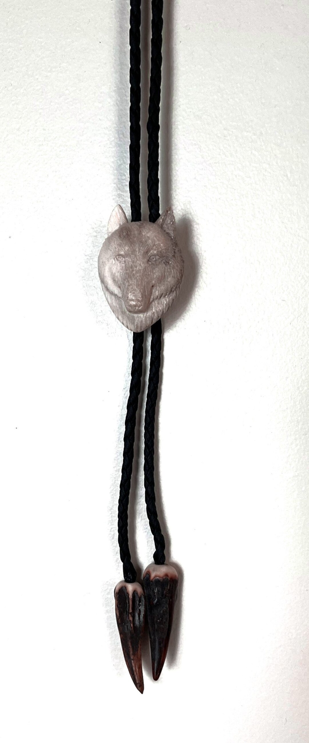 Cree First Nation 'wolf' Bolo Tie Sub Arctic Eastern Woodlands Native ...