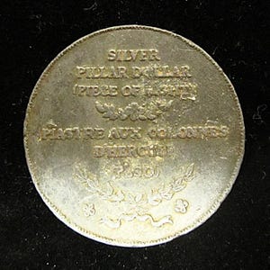 Historical Replica 1732 Spanish Silver Pillar Dollar 8 Reales 'piece of ...