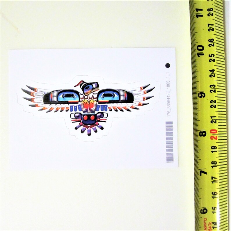 First Nations ''thunderbird'' Sticker Decal - Etsy