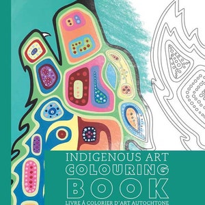 Salteaux Ojibway First Nation Coloring Book Eastern Woodlands Native ...