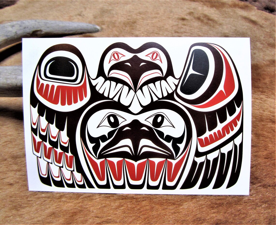 Haisla Heiltsuk First Nations ''eagles'' - Etsy
