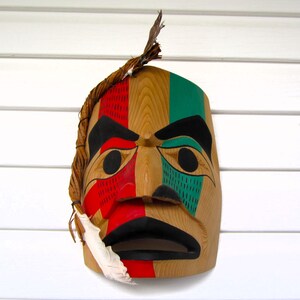 Nuu-chah-nulth Ditidaht First Nation 'portrait' Red Cedar Mask Carving ...