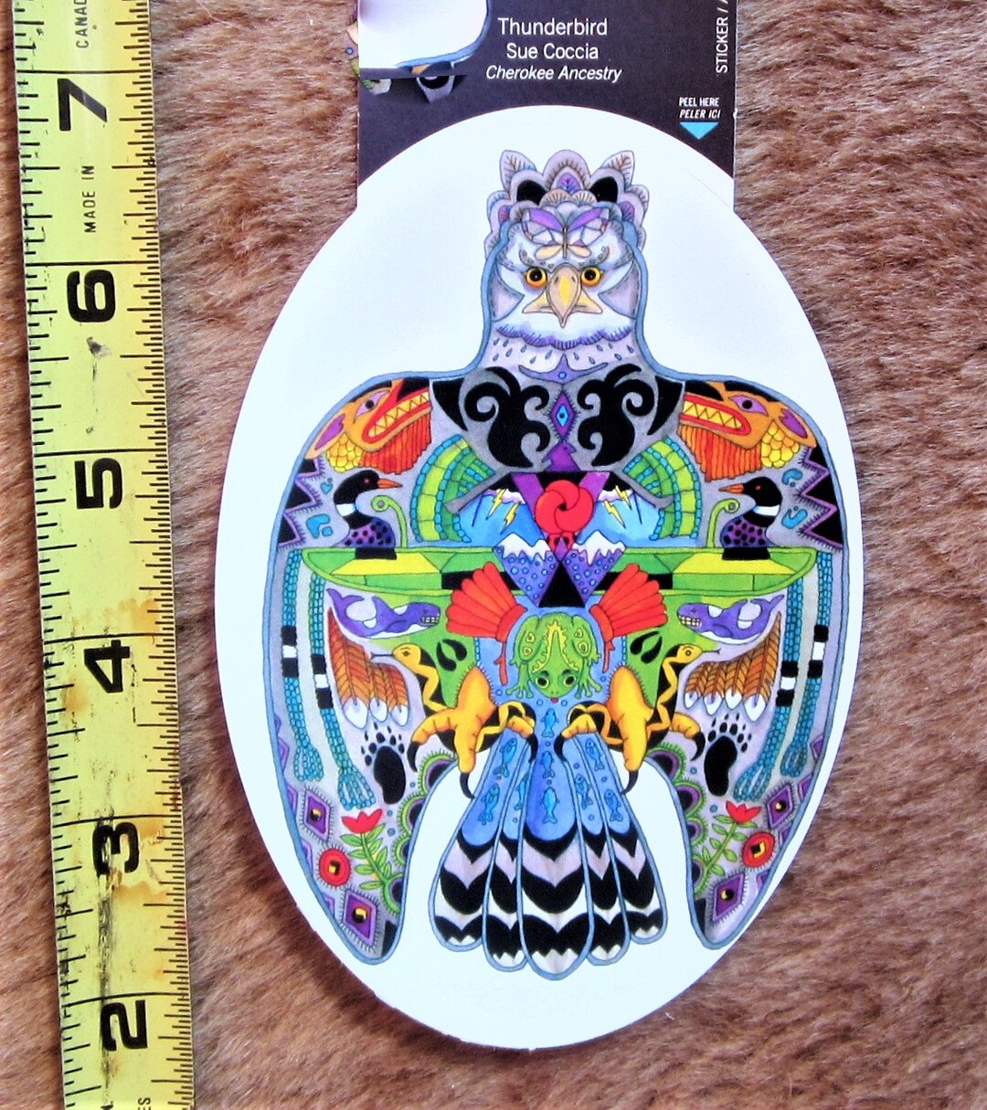 Cherokee First Nation ''thunderbird'' Vinyl Sticker Decal 5'' South ...