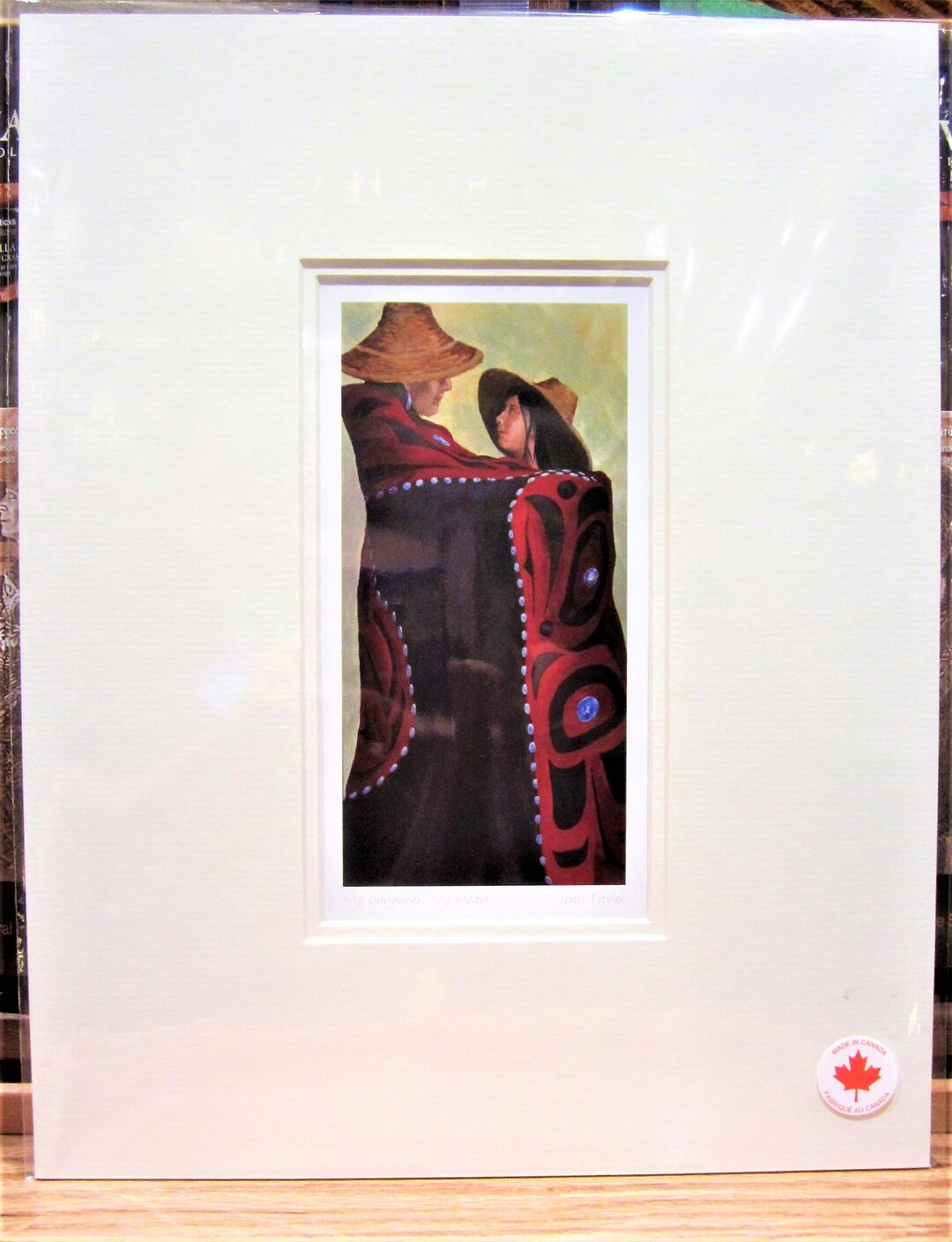 Tlingit Yukon First Nation ''my Daughter, My Heart'' Contemporary ...