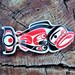Haida First Nations 'halibut' 3D Stick on Fridge Magnet Pacific North ...