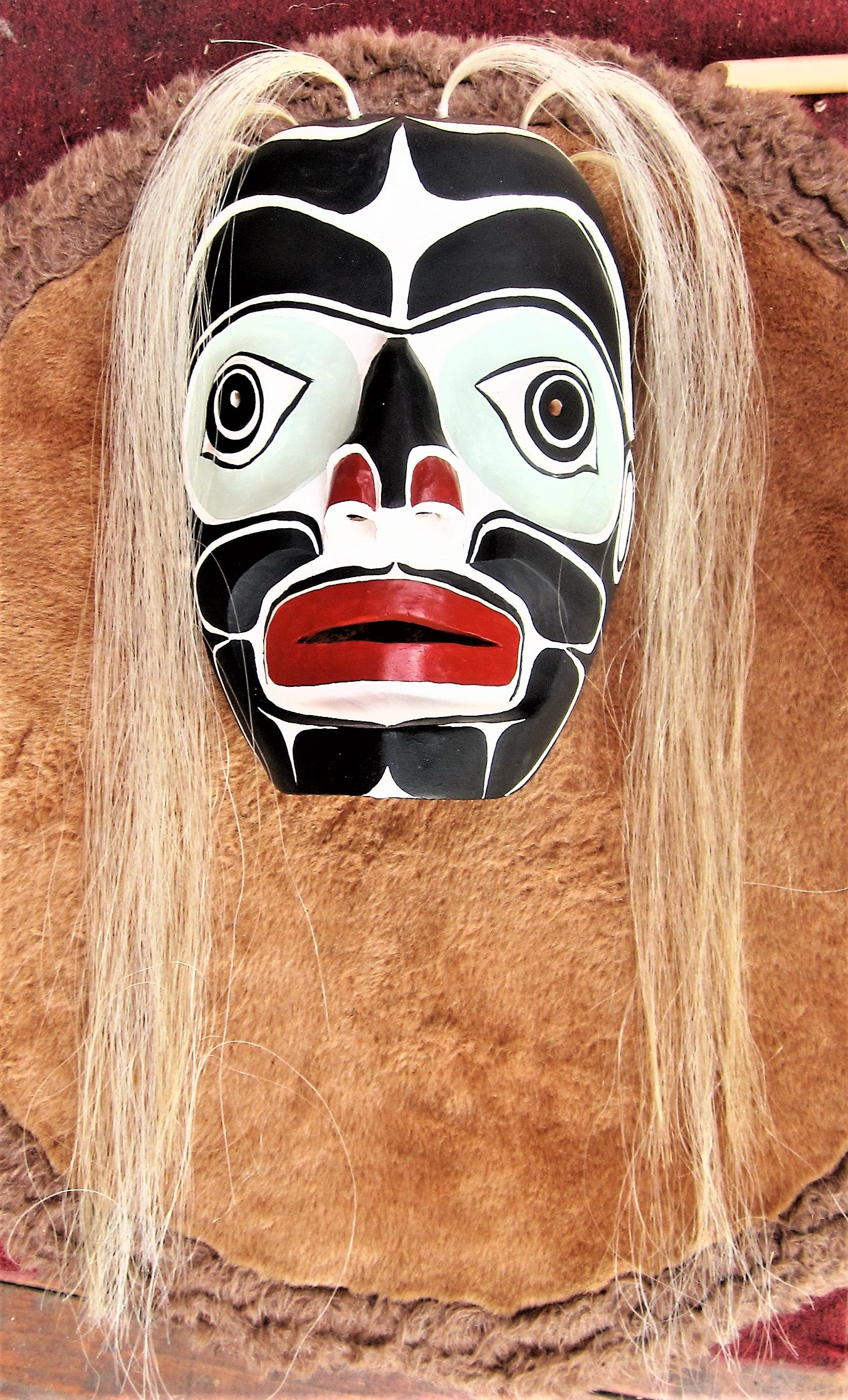 Kwakiutl First Nation 'Spirit Shaman' Mask Carving | Etsy