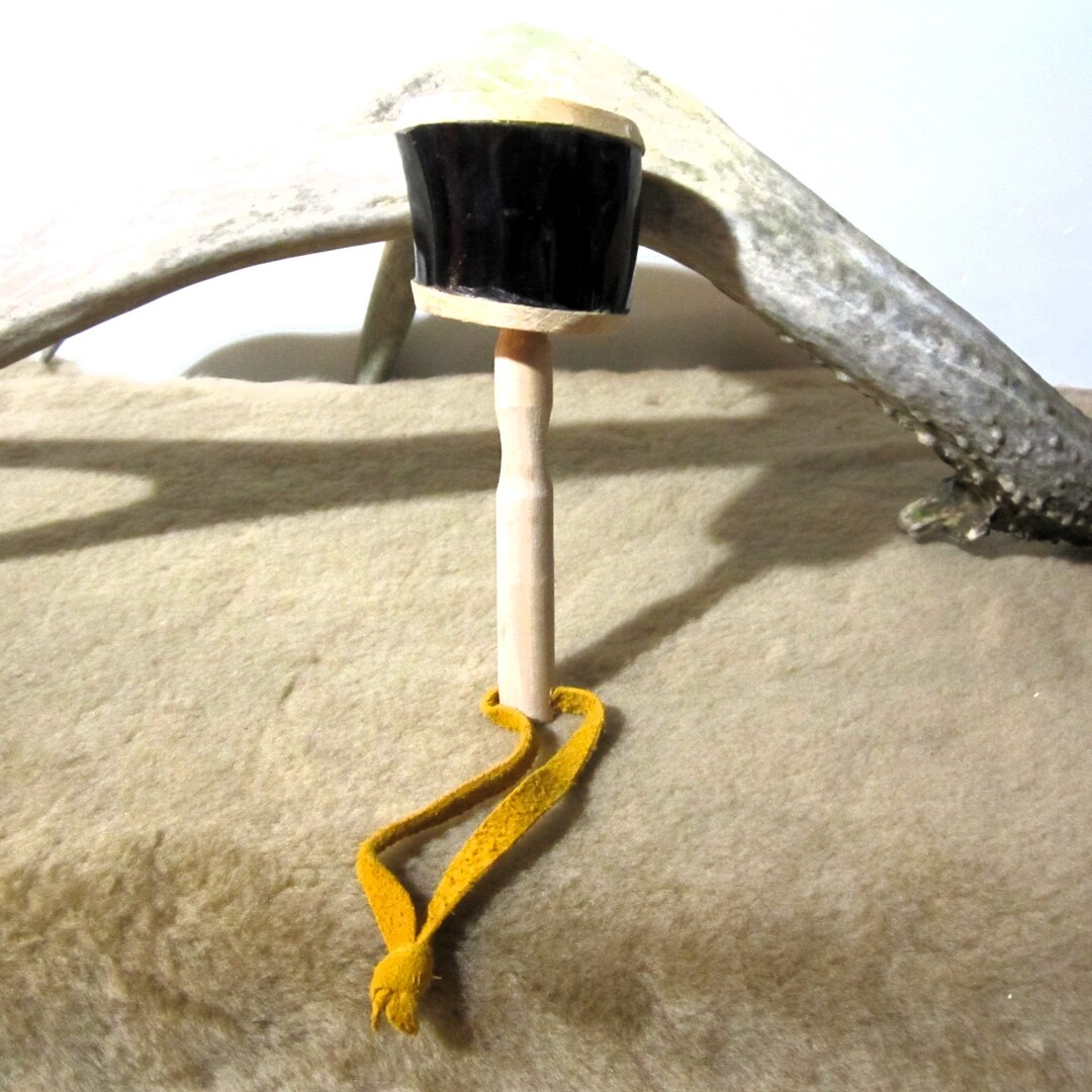 6 Nations Cow Horn Rattle Native Sub Arctic Great Plains Eastern ...