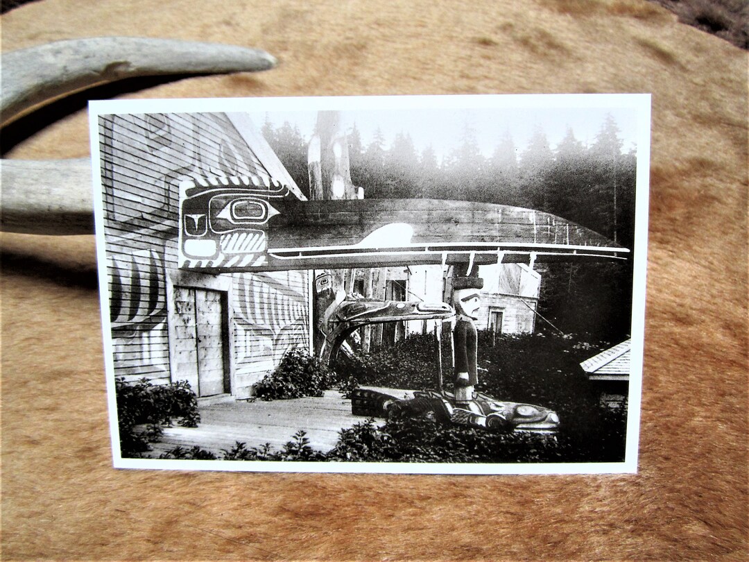 First Nations ''house Fronts'' Native Indigenous Art Post Card - Etsy