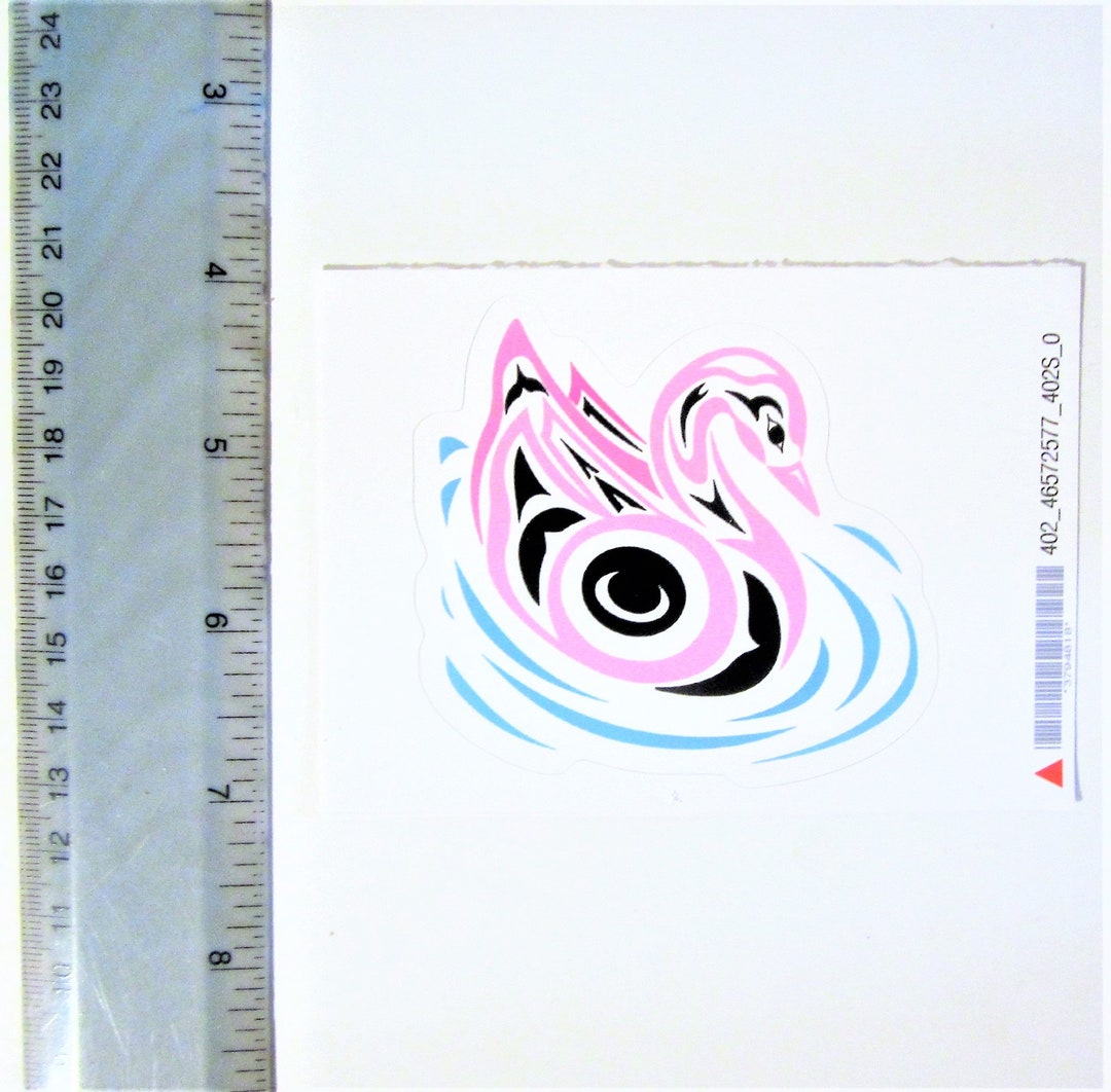 First Nations ''swan'' Sticker Decal Pacific North West Native ...