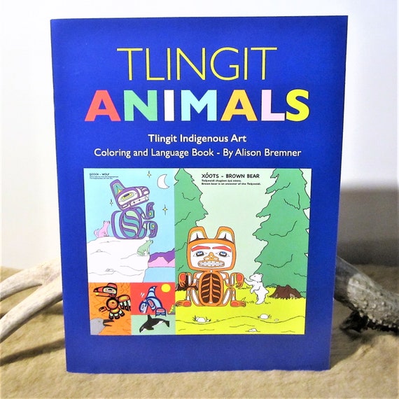 Tlingit First Nations 'animals' Coloring Book Pacific | Etsy