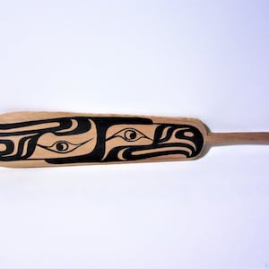 Kwakiutl First Nation 'eagle' Feather Carving Pacific North West Coast ...