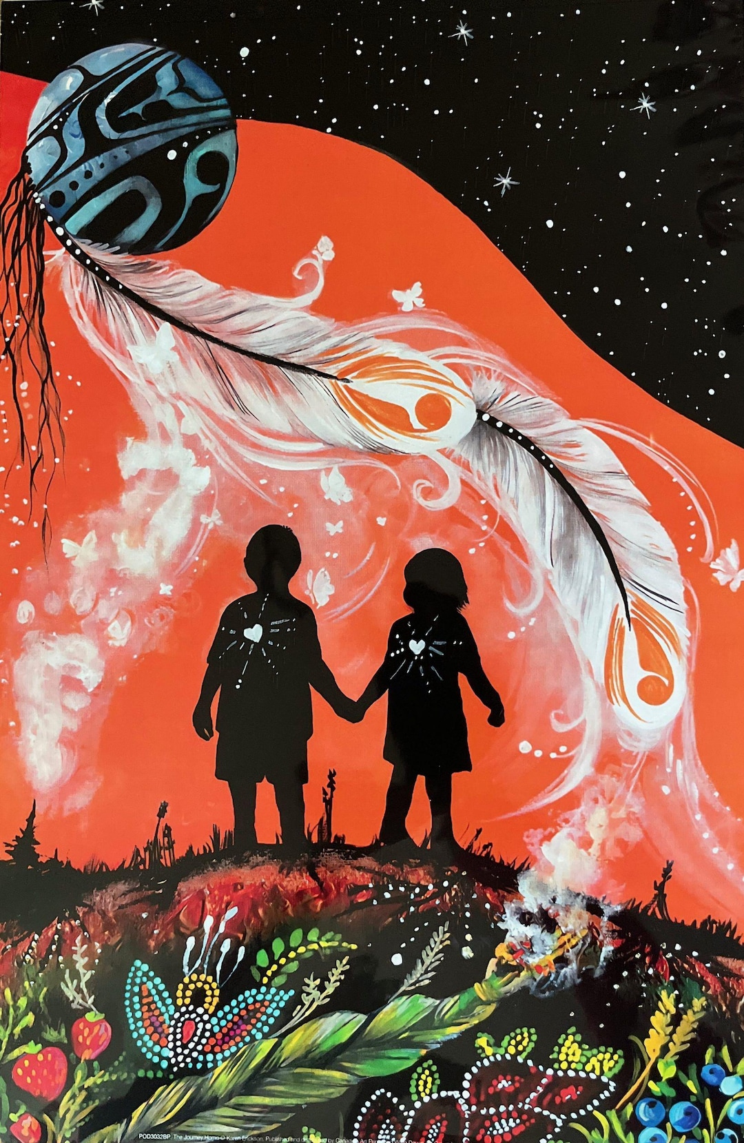 Metis Cree First Nation 'the Journey Home' Contemporary Great Plains ...