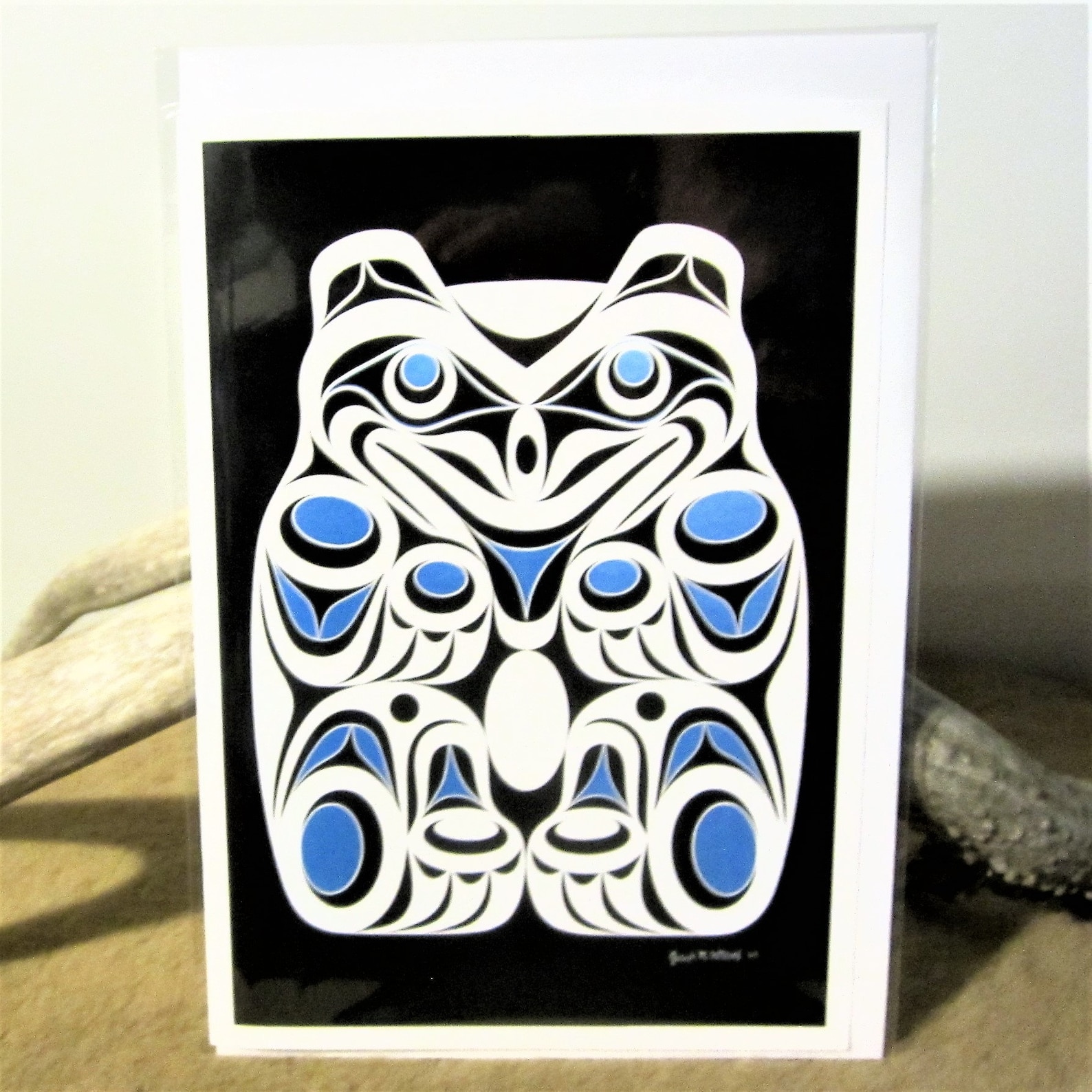 Coast Salish First Nations ''spirit Bear'' Pacific North West Native ...