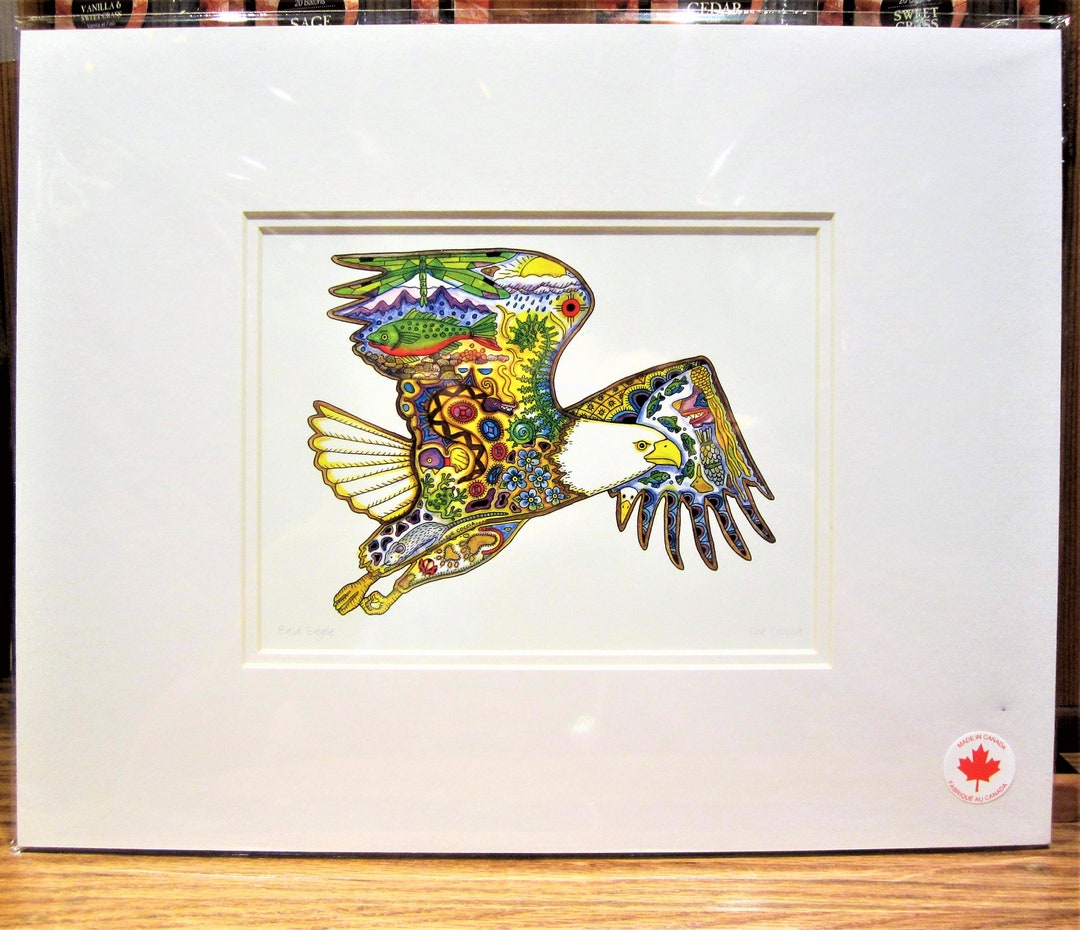 Cherokee First Nation ''eagle'' Contemporary Native Indigenous Art ...