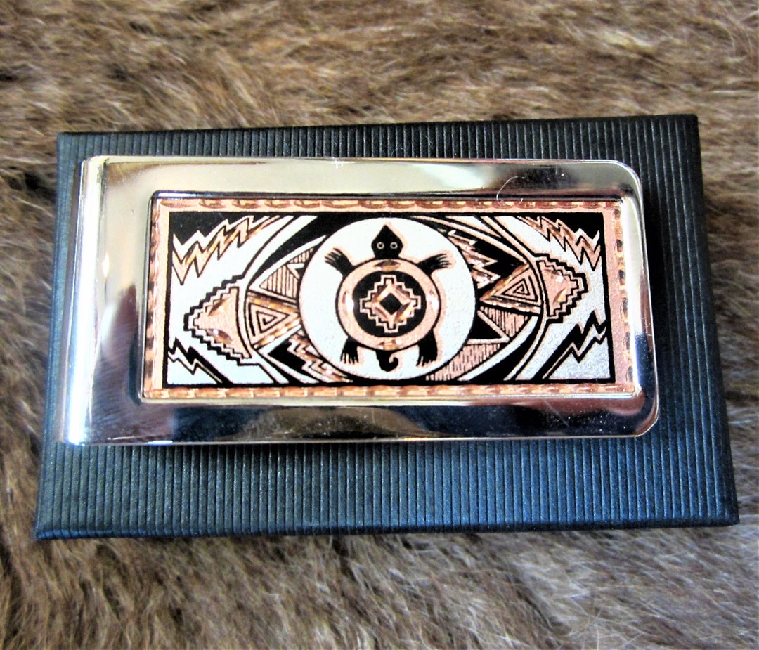 First Nations Copper 'turtle' Money Clip Pacific North West Coast ...