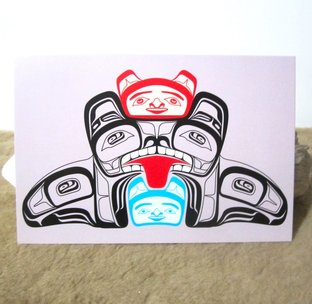 Haida First Nations 'bear Mother' Pacific North West Coast Native ...