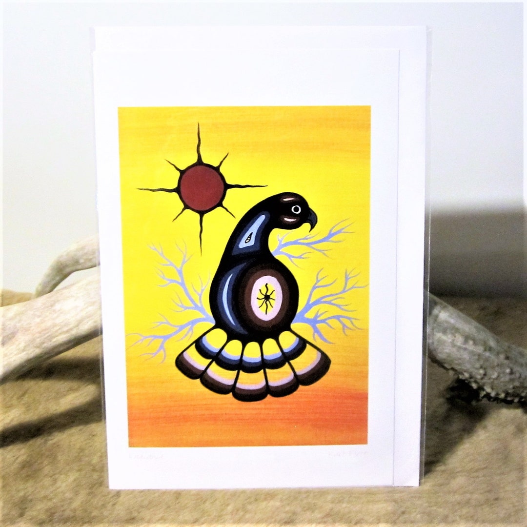 Oji-cree First Nations ''radiance'' Native Indigenous Art Post Card ...