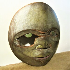 Nuu Chah Nulth First Nation 'full Moon' Mask Carving Pacific North West ...
