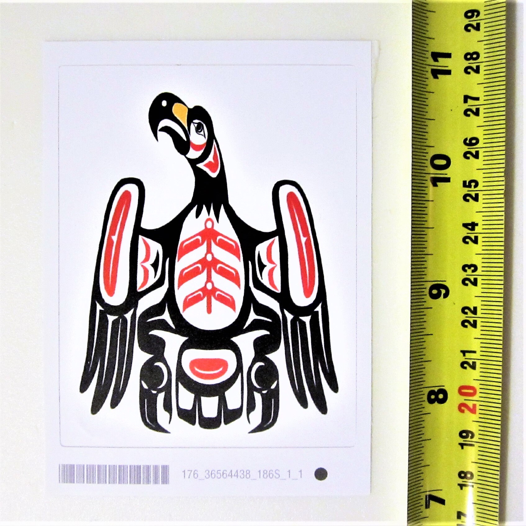First Nations 'eagle' Sticker Decal West Coast Native Indigenous Art - Etsy