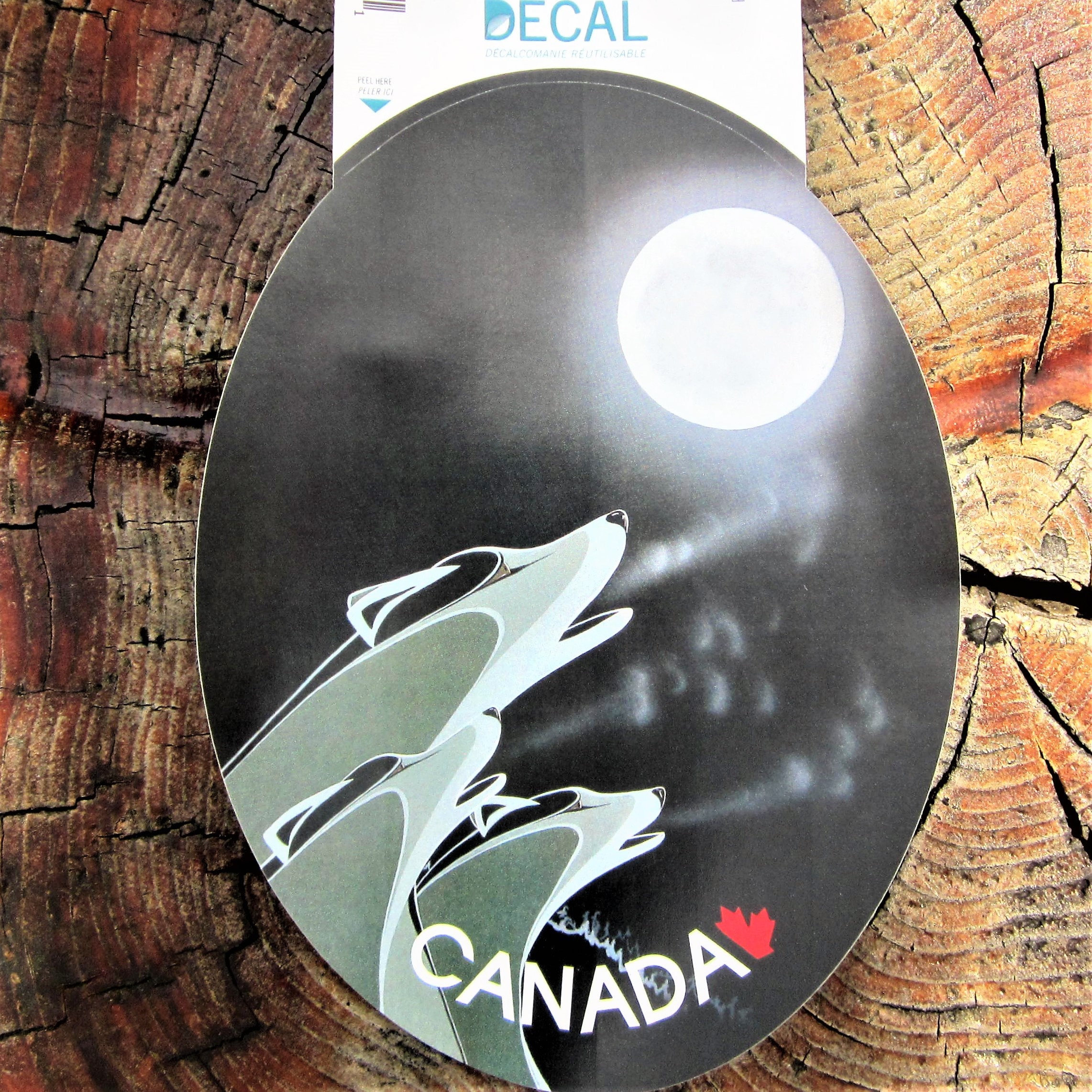 First Nation Native ''blue Howl'' Vinyl Sticker Decal Indigenous Art 6 ...