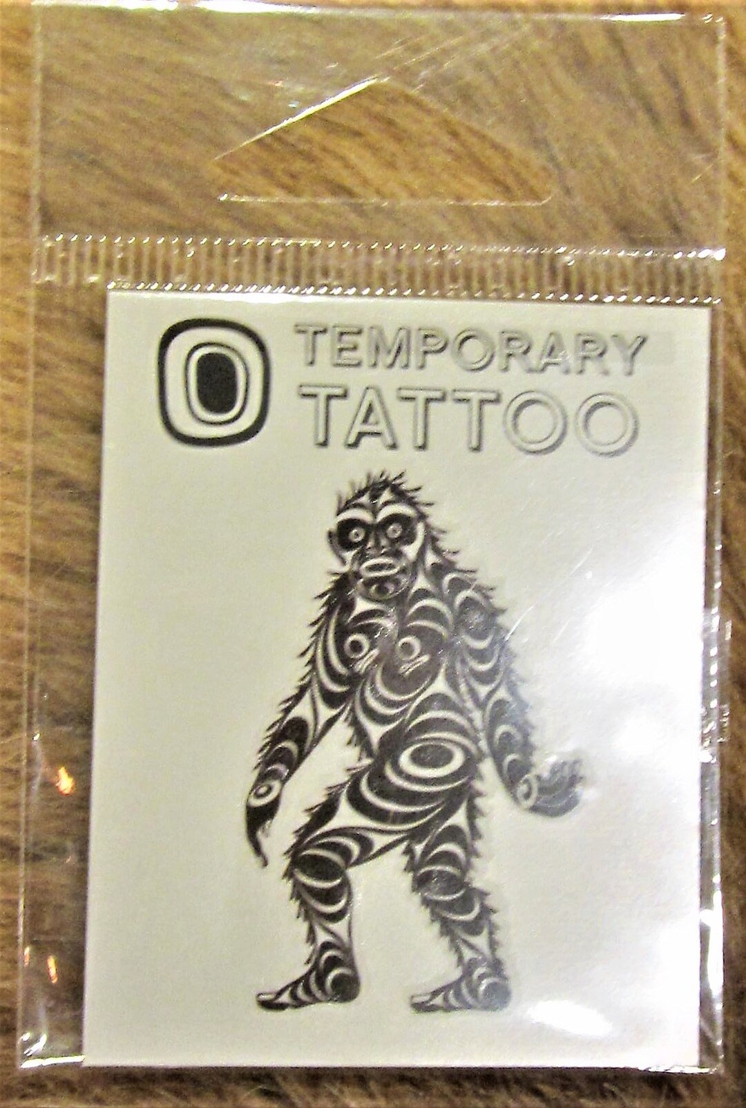 Coast Salish First Nation 'sasquatch' Temporary Tattoo Pacific North ...