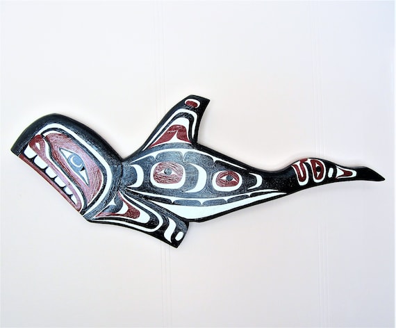 Inuit Killer Whale Art Pin Page