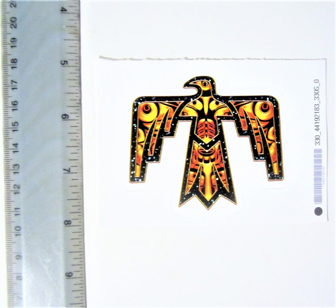 First Nations 'thunderbird' Sticker Decal Native Indigenous Art - Etsy