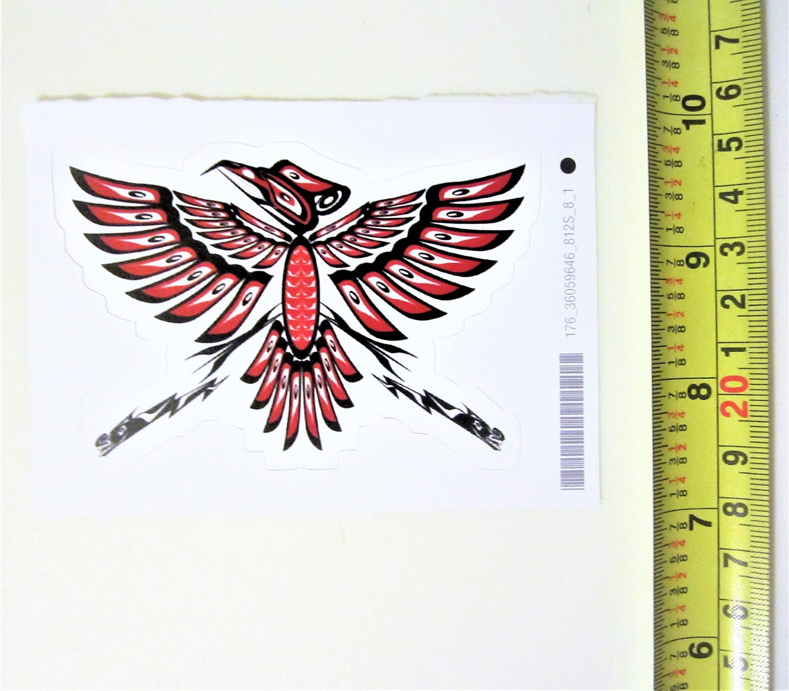 First Nations 'thunderbird' Sticker Decal Pacific North West Coast ...