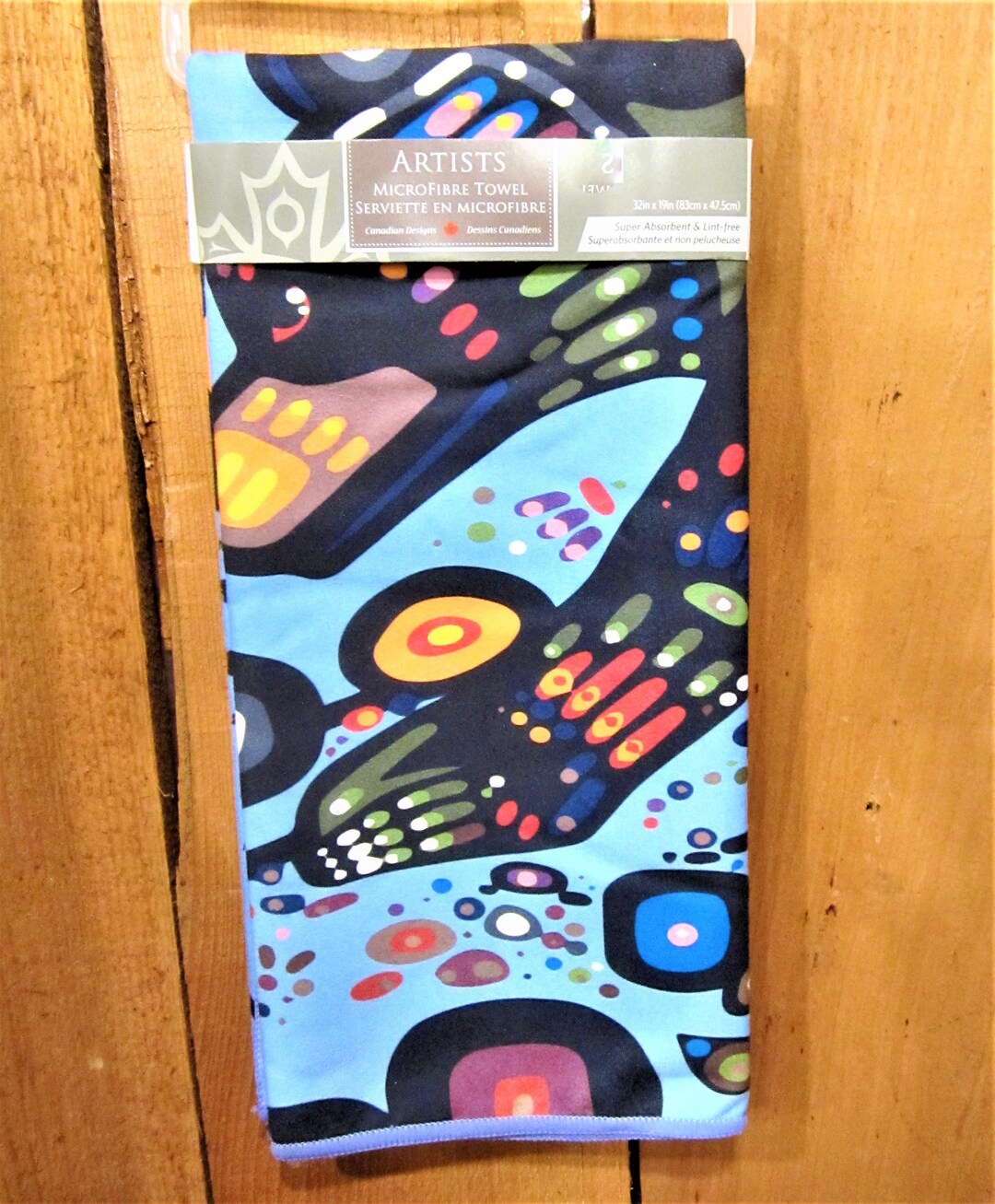 Chipewyan Dene First Nation ''the Bear'' Microfiber Towel Sub Arctic ...