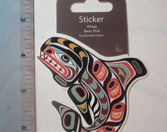 Haida First Nation 'octopus' Vinyl Sticker Decal Pacific North West ...