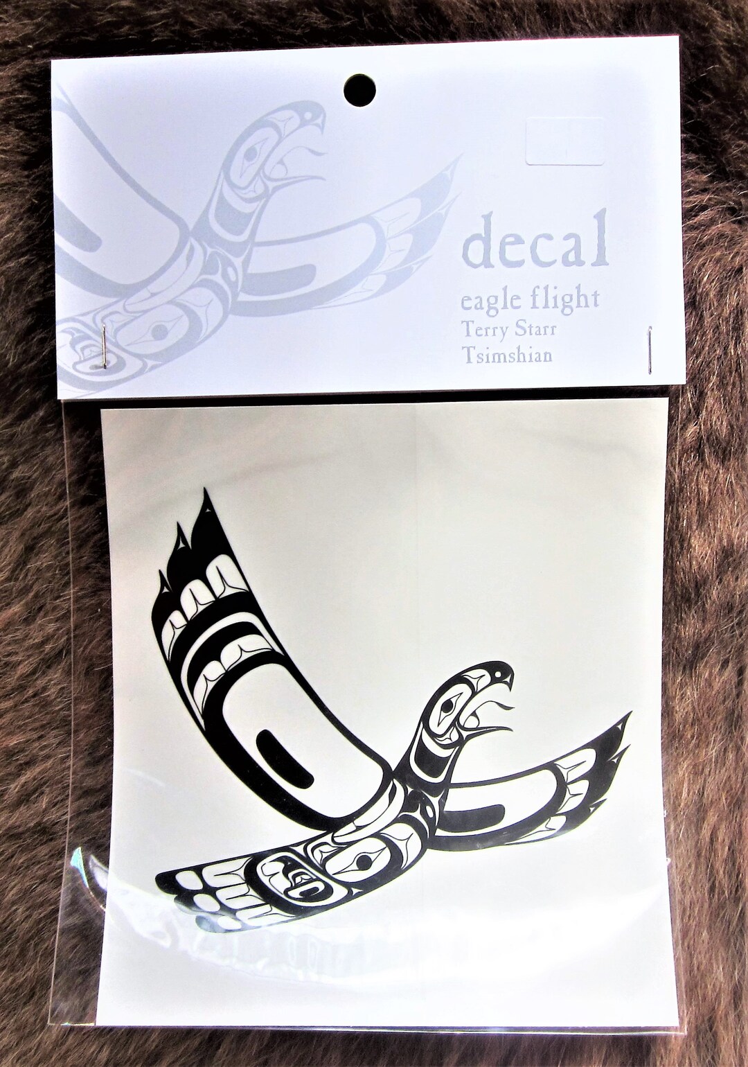 Tsimshian First Nation 'eagle Flight' Vinyl Sticker Decal Pacific North ...
