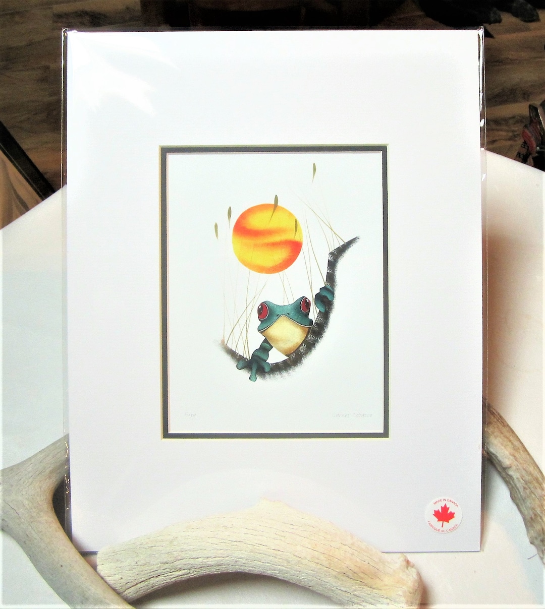 Cree First Nation ''frog' Contemporary Sub Arctic Eastern Woodlands ...