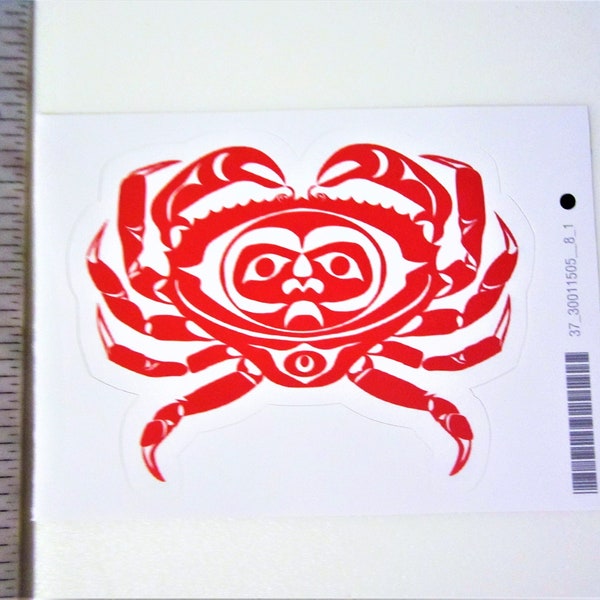Crab Wall Decal - Etsy