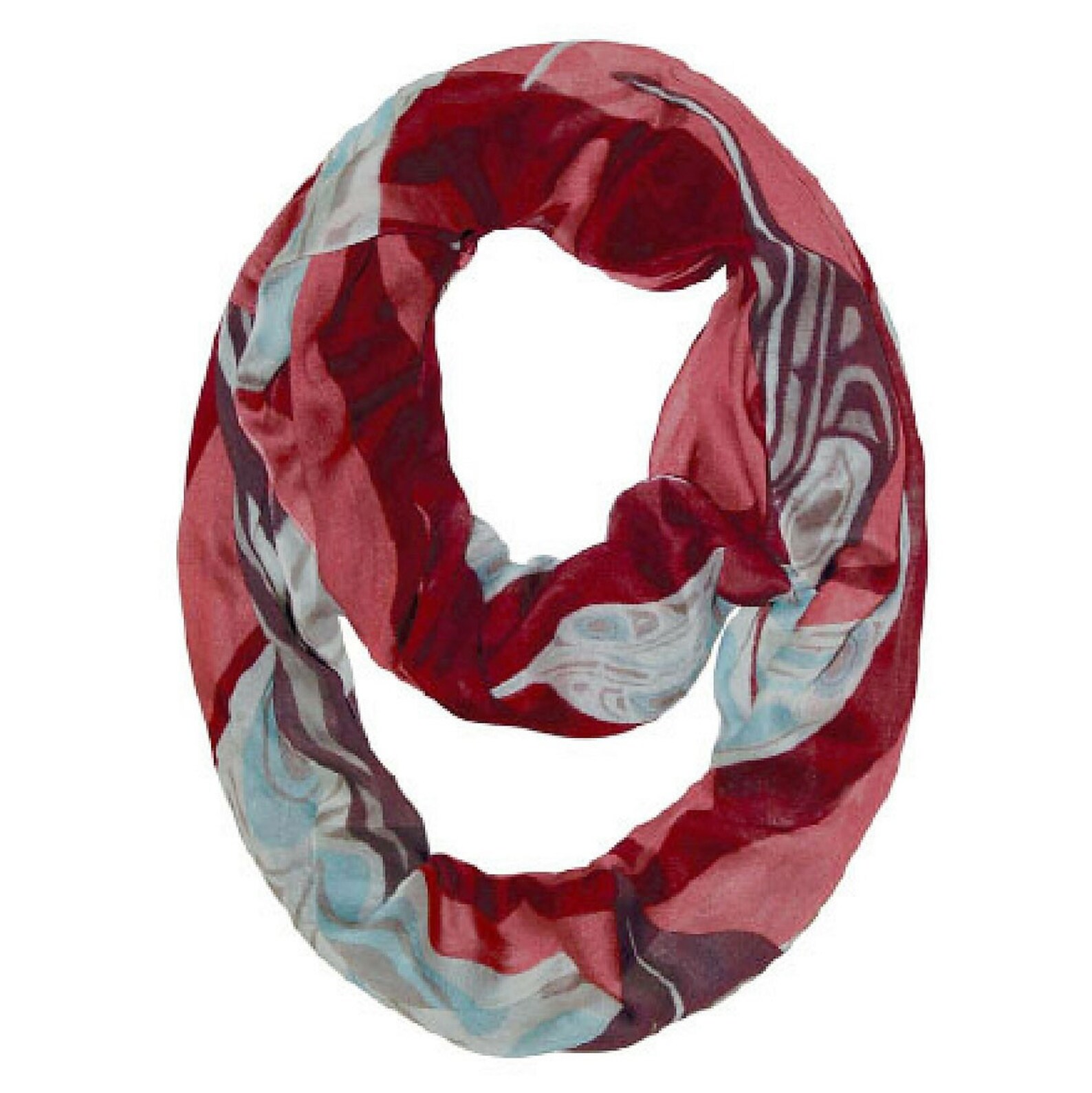 Gitxsan First Nation 'raven Feathers' Bamboo Circle Scarf Pacific North ...