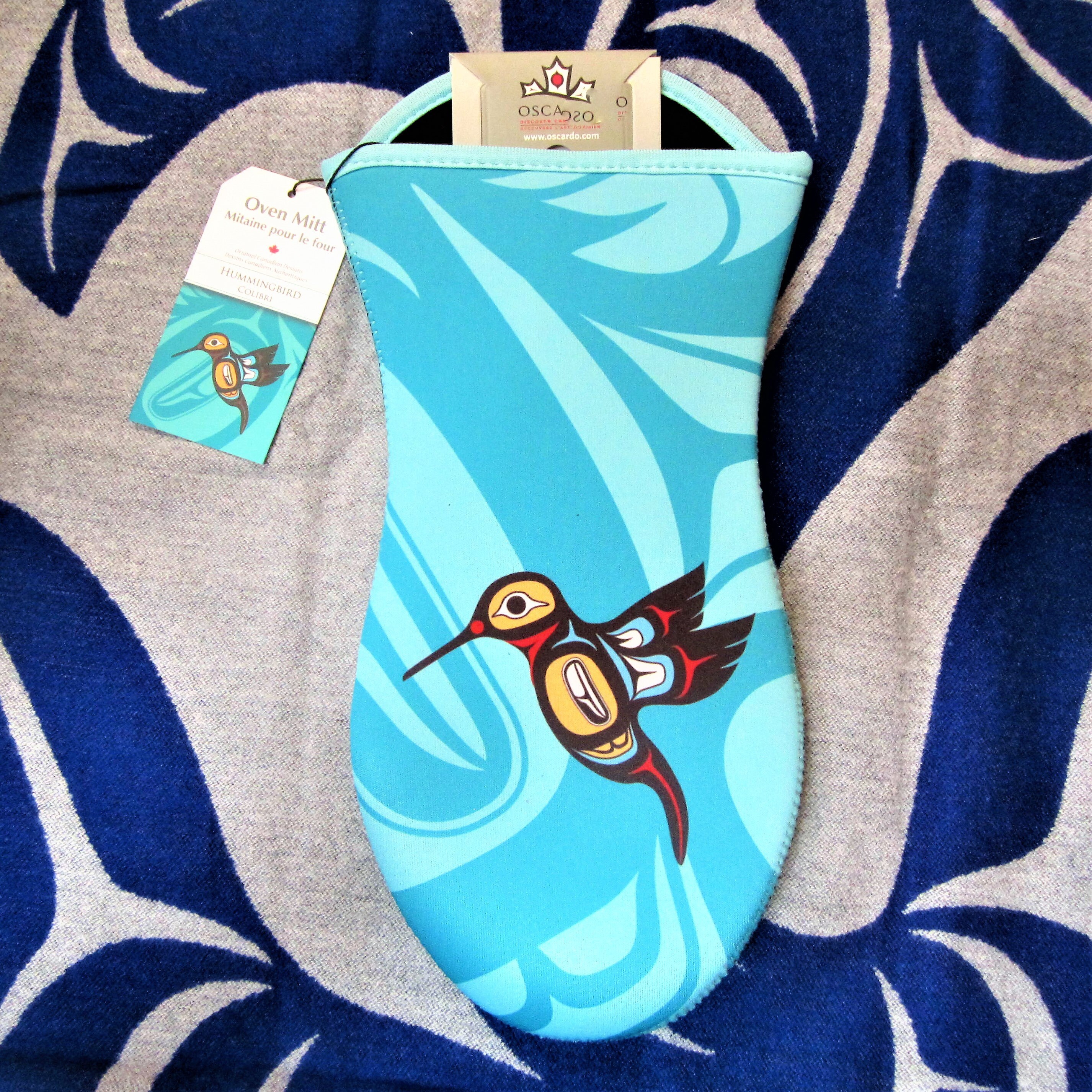 Kwakiutl First Nation 'hummingbird' Neoprene Oven Mitt - Etsy