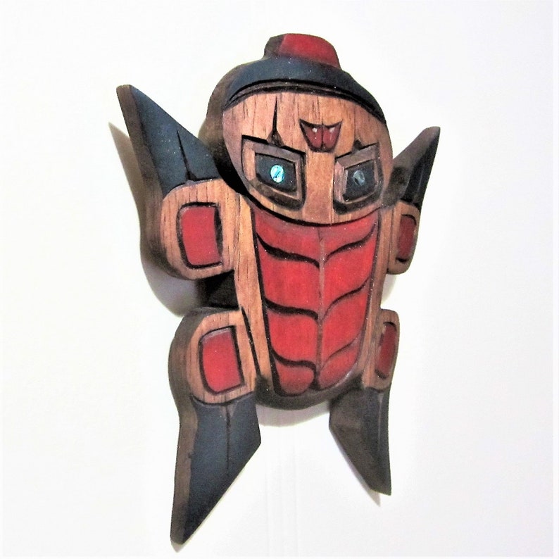 Coast Salish First Nation 'frog' Carving West Coast - Etsy