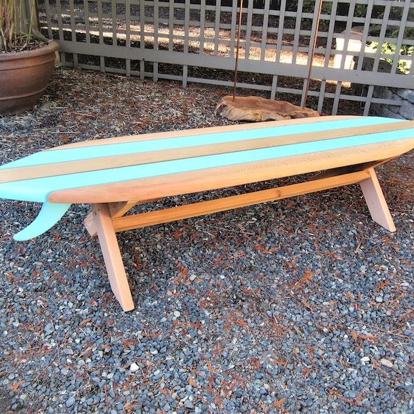 Surfboard Bench - Etsy