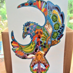 Cherokee First Nation 'raven' Contemporary South Eastern Native ...