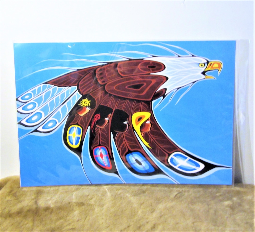 Missinabie Cree First Nation 'on Eagle’s Wings' Contemporary Great ...