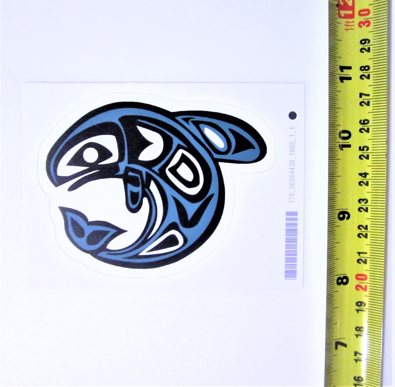 First Nations 'salmon' Sticker Decal West Coast Native - Etsy