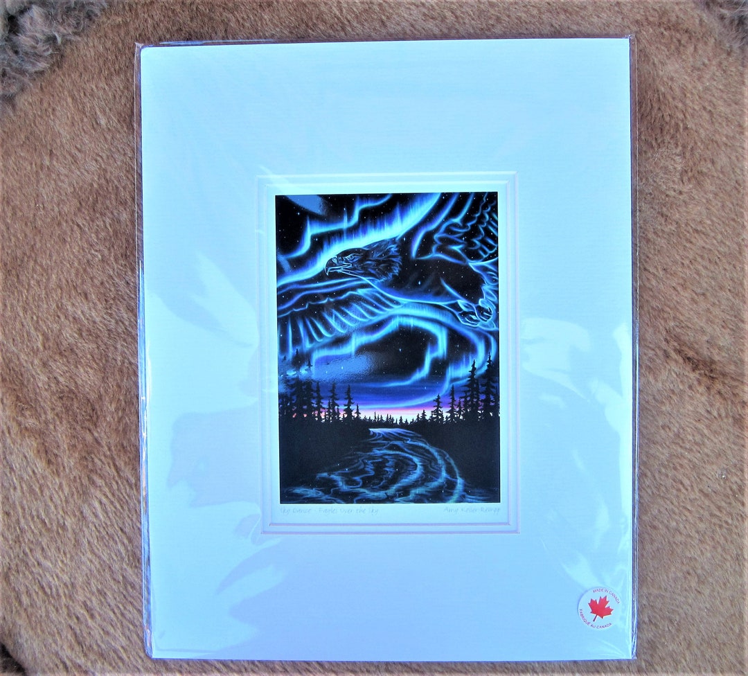 Tyendinaga Mohawk First Nation ''eagles Over the Sky'' Contemporary ...