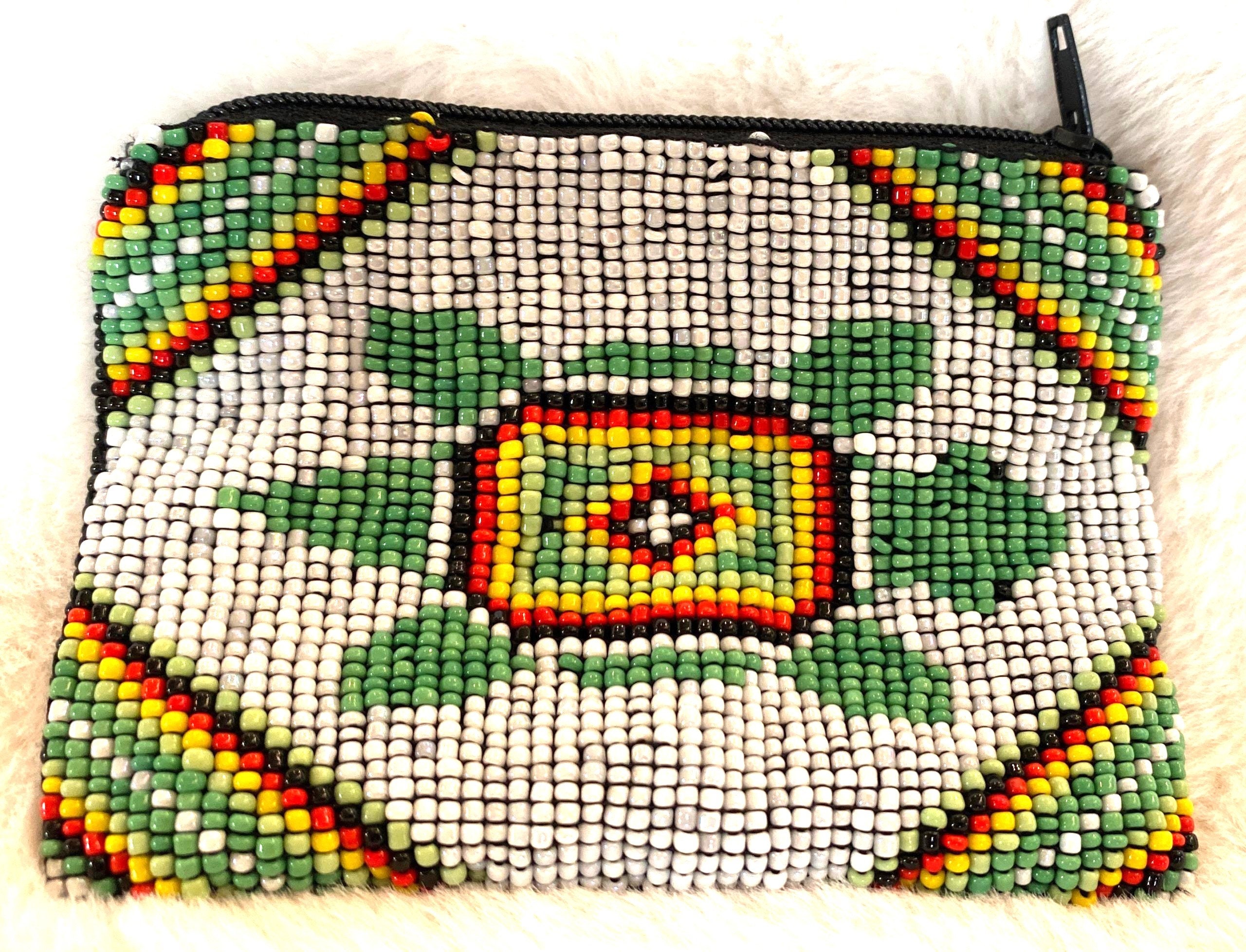 Anishinaabe First Nation Beaded ' Turtle' Coin Change - Etsy
