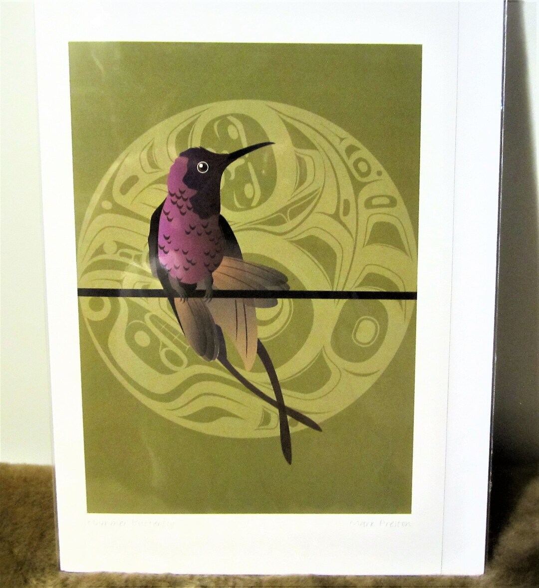Tlingit Yukon First Nations ''hummer Butterfly'' Native Indigenous Art ...