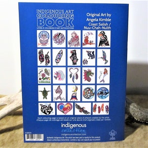 Coast Salish Nuu-chah-nulth First Nation Coloring Book Pacific North ...