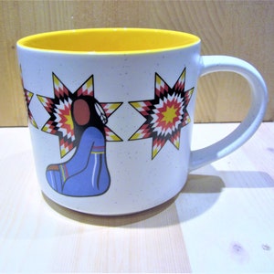 Anishinaabe First Nation 'her Ribbon Dress' Coffee & Tea Mug 16oz ...