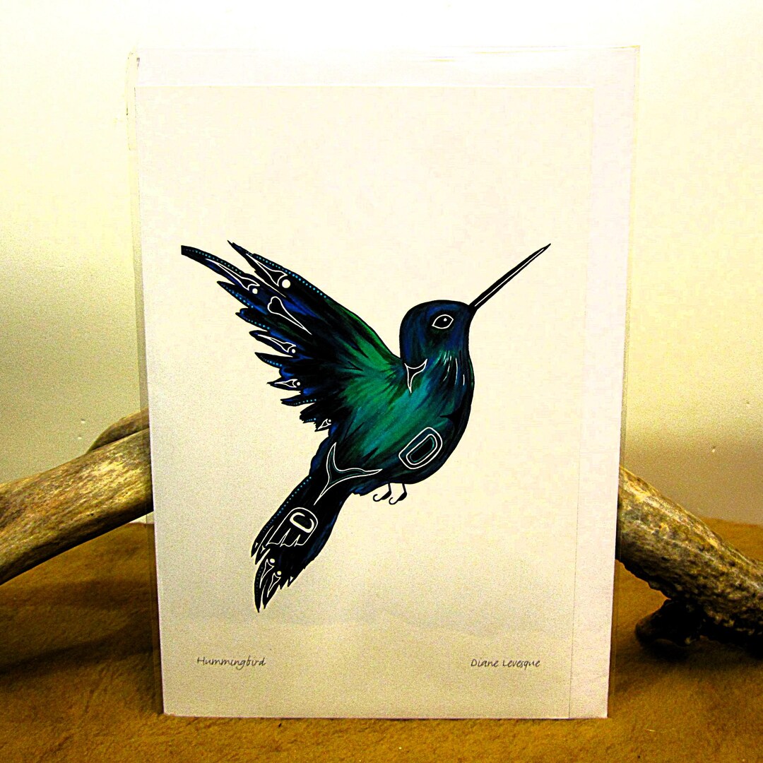 Kwakiutl First Nation 'hummingbird' Pacific North West Coast Native ...